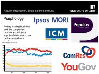 Psephology and pedagogy: data analysis in British politics learning and teaching - Andrew Gunn ...