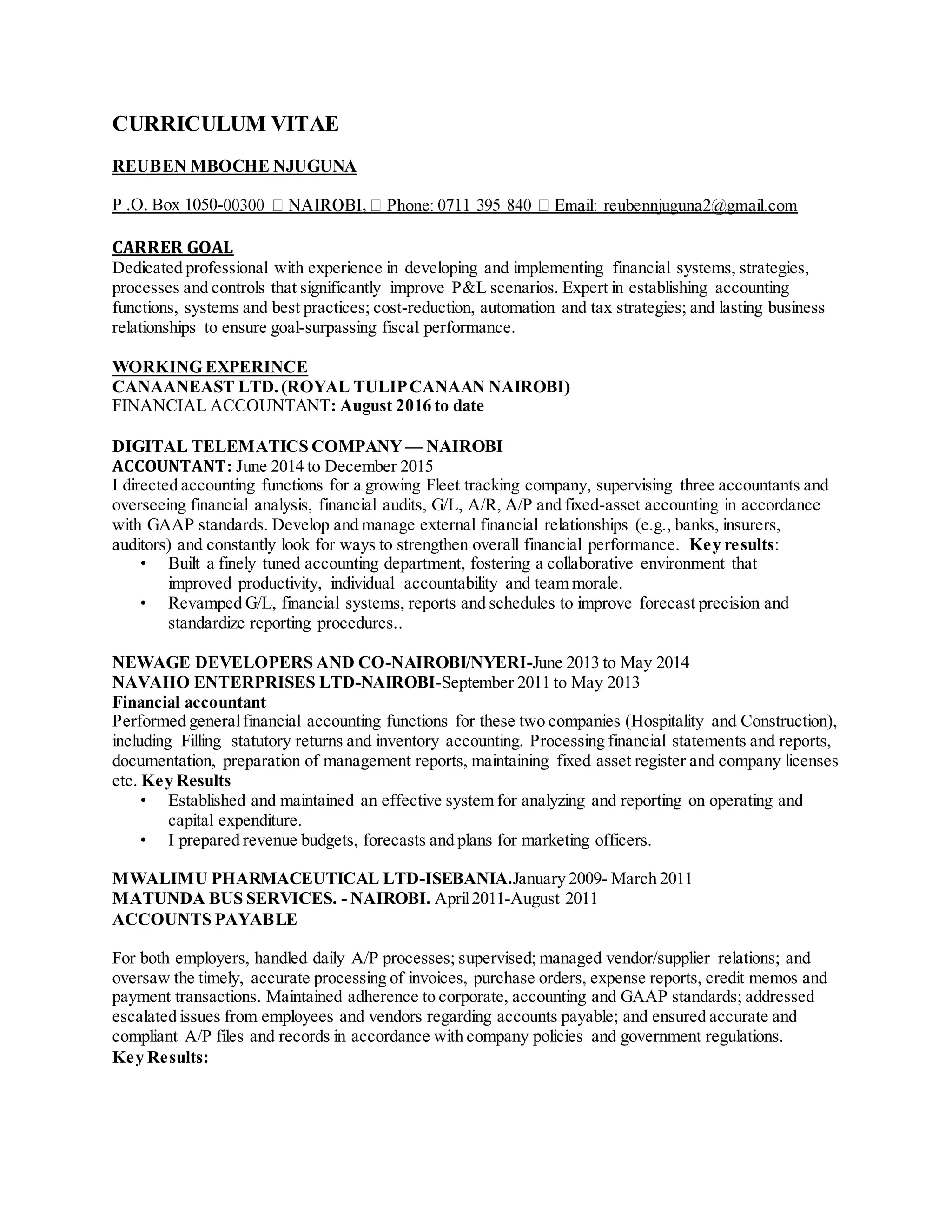 CURRICULUM VITAE | DOCX