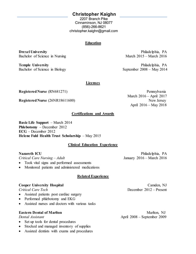 Resume_Christopher.Kaighn_SP2016 | DOCX