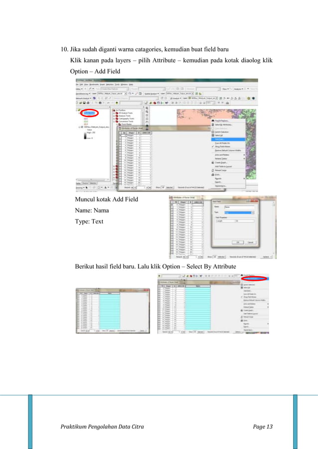 Klasifikasi Terbimbing dan Tak Terbimbing Teknik Pengolahan Data Citra | DOCX