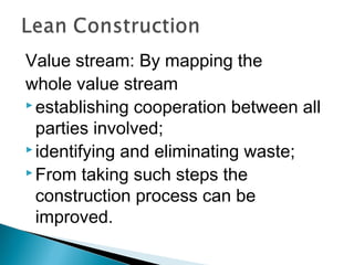 046 INTERGRATING SCM WITH FEM & LEAN CONSTRUCTION | PPT