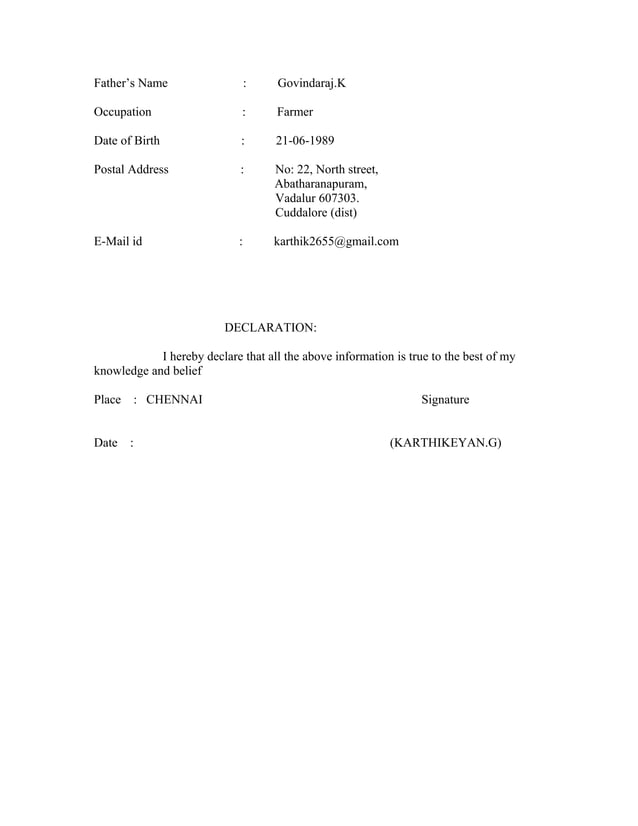 KARTHIKEYAN doc | PDF KARTHIKEYAN doc | PDF