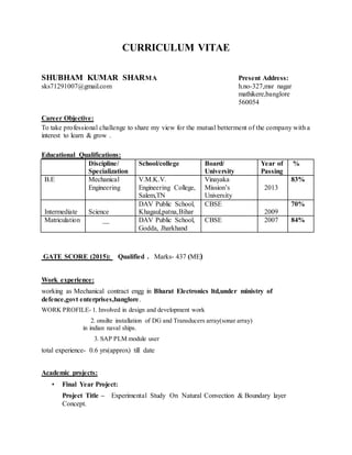 CV | DOCX | Education