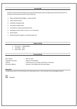 NPS resume | DOCX