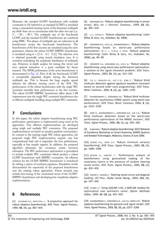 Beamforming for Antenna Array | PDF | Digital Audio | Computer Software and Applications