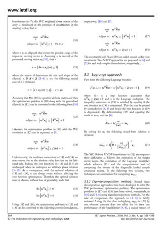 Beamforming for Antenna Array | PDF | Digital Audio | Computer Software and Applications
