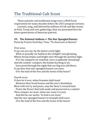 Sing and be Happy Singalongs for Scouts | PDF