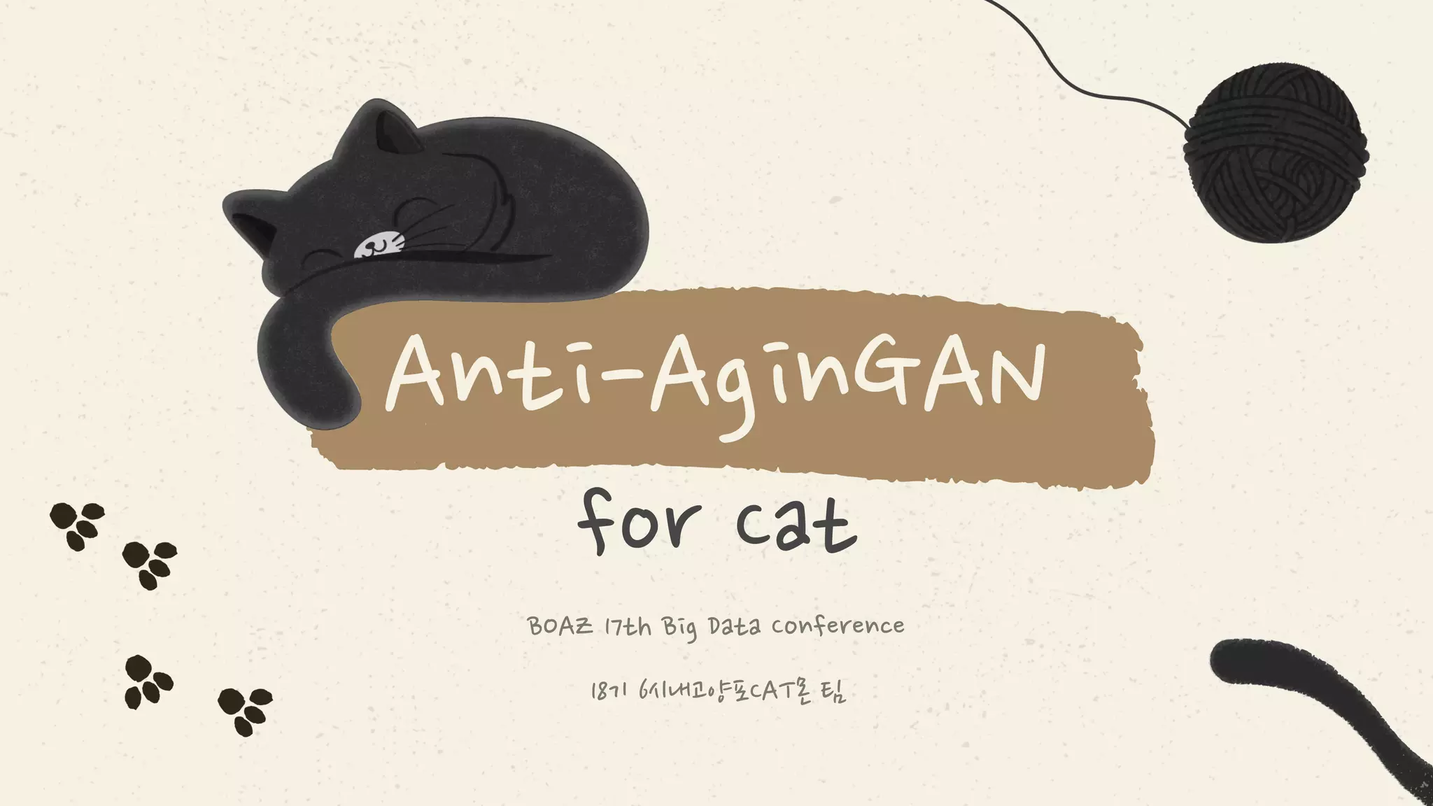 제 17회 보아즈(BOAZ) 빅데이터 컨퍼런스 - [6시내고양포CAT몬] : Cat Anti-aging Project based ...