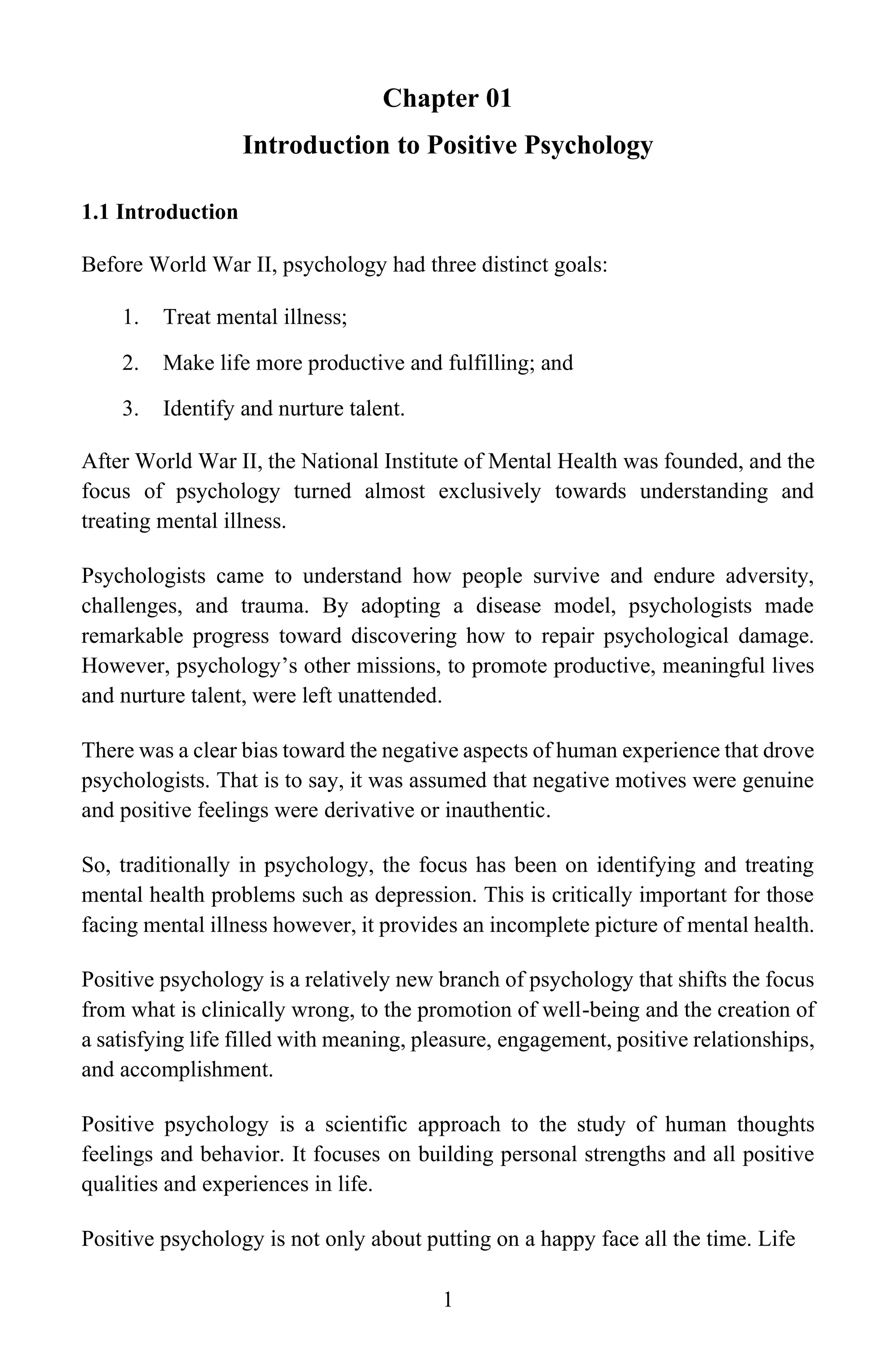046 Positive Psychology MAPC IGNOU | PDF