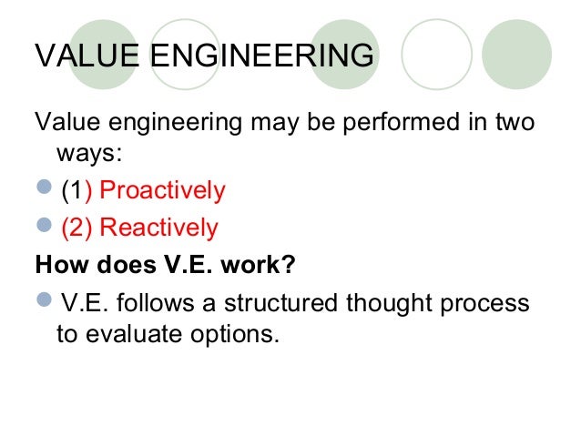 047 INTERGRATING TQM WITH CONSTRUCTABILITY/VE