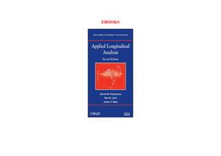 Kindle Applied Longitudinal Analysis | PDF