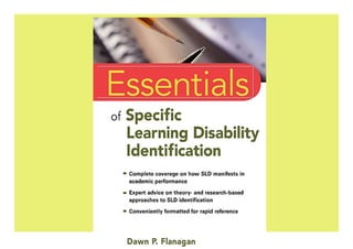 [PDF] download⚡ Essentials of Specific Learning Disability ...