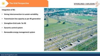 Integration of Renewable Energy In Grid | PPTX