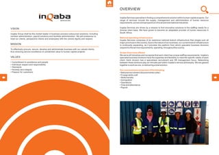 INQABA CORPORATE PROFILE 2015-2016 | PDF