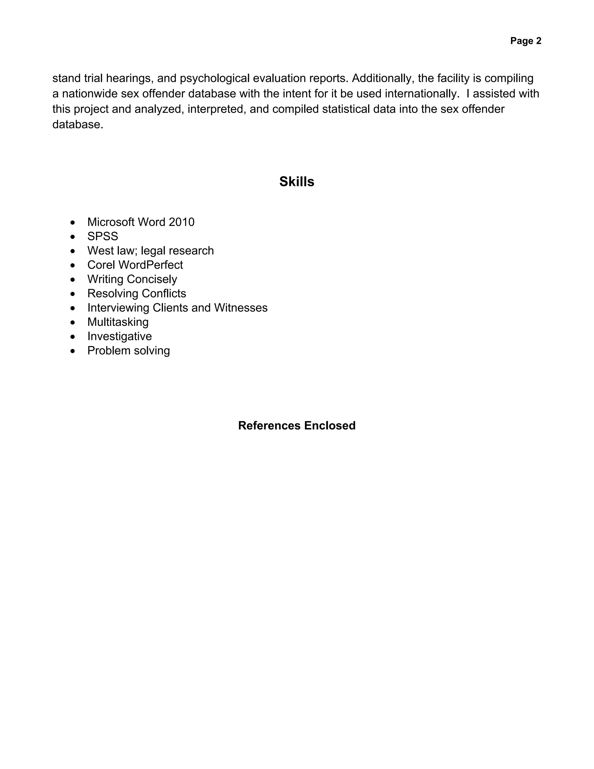 Full Resume | PDF