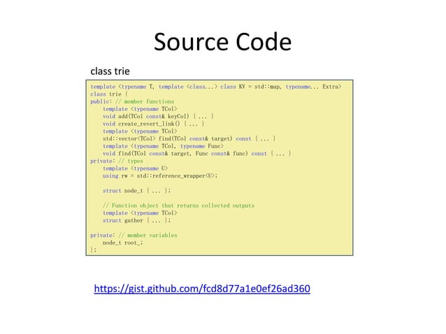 Aho-Corasick string matching algorithm | PPTX | Programming Languages | Computing