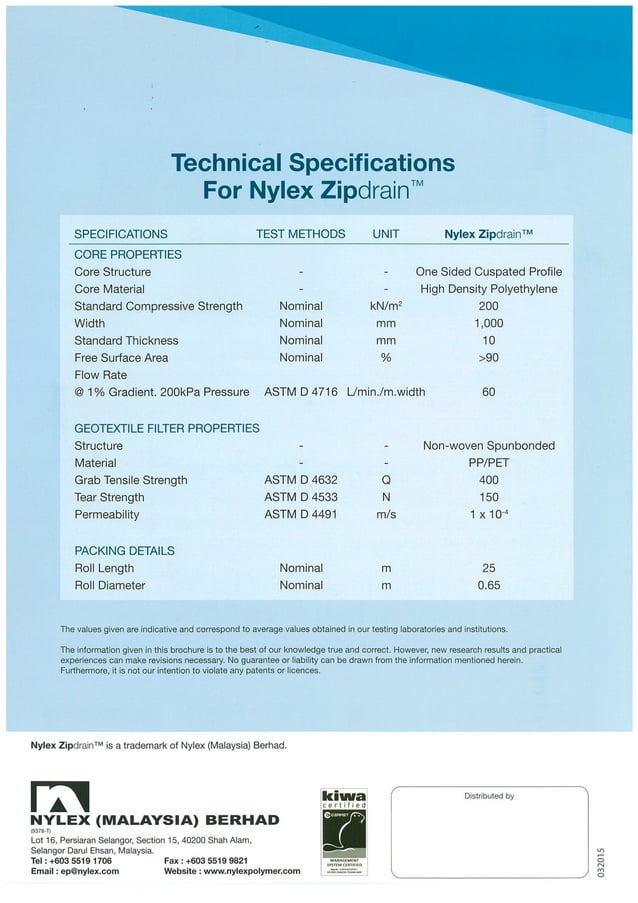 ZIPDRAIN_The_Subsoil_Drainage_Solution_2 | PDF