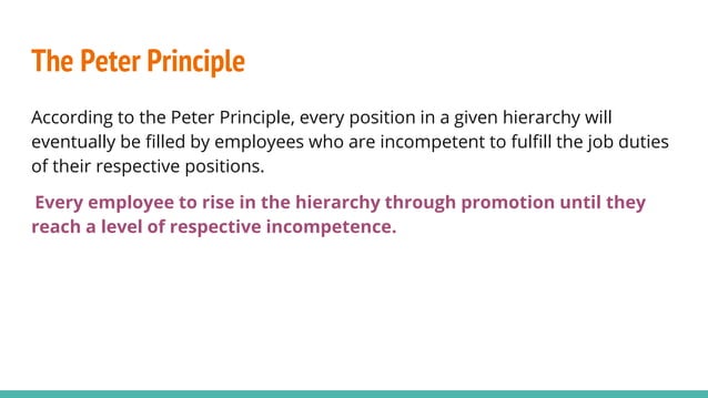 047# The Peter Principle.pptx | Careers