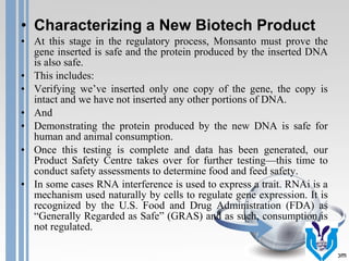 Biotechnology regulatory process and agencies, legal aspects, IPR | PPT