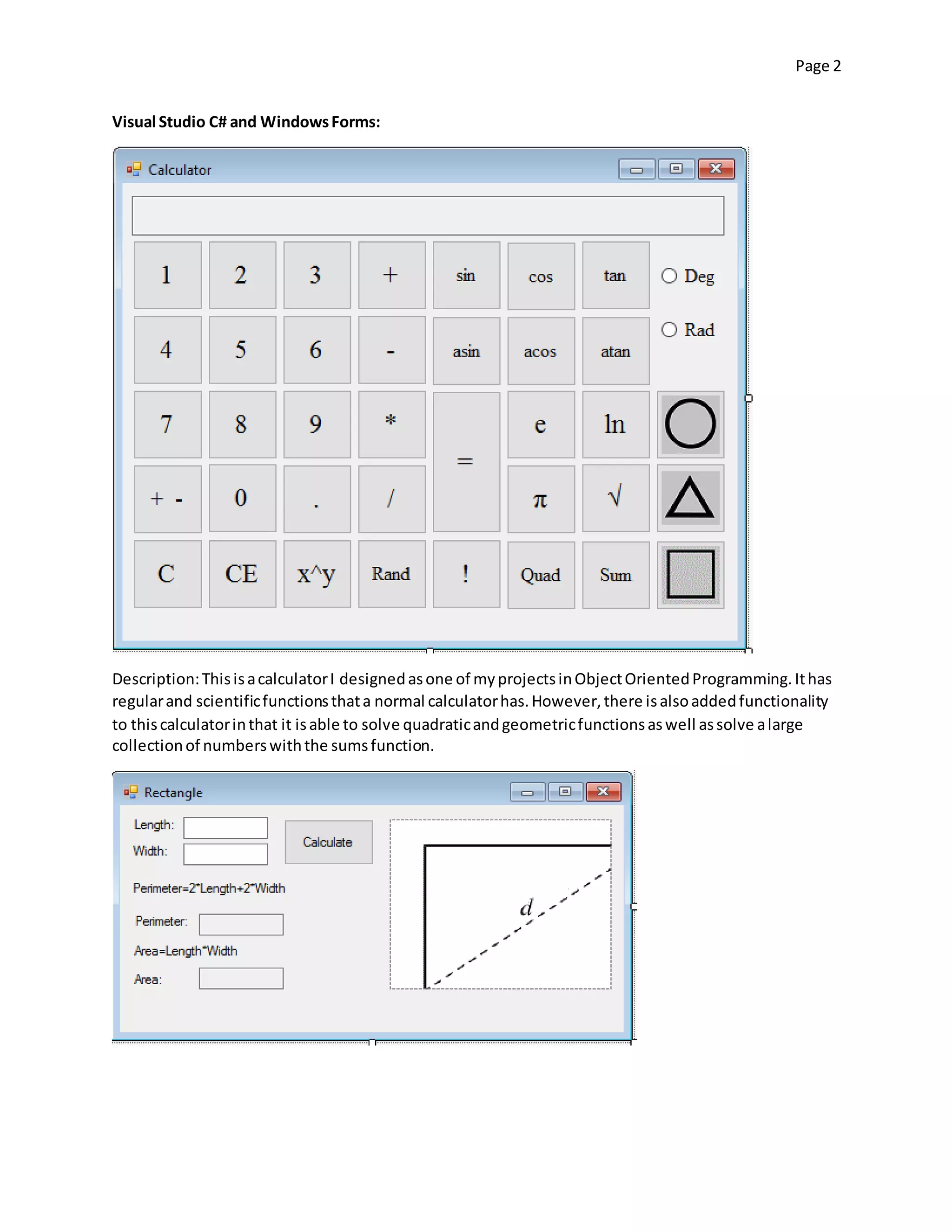 My Project Portfolio | DOCX | Databases | Computer Software and Applications