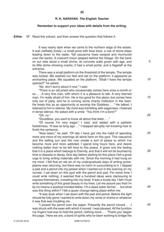 IGCSE Literature | PDF