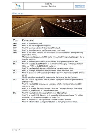 Arad ITC-Overview | PDF