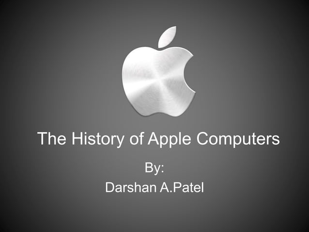 brief history of apple | PPTX