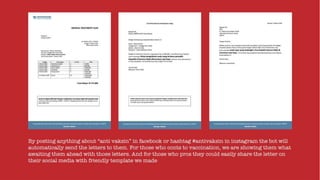 anonymous letter | PPTX