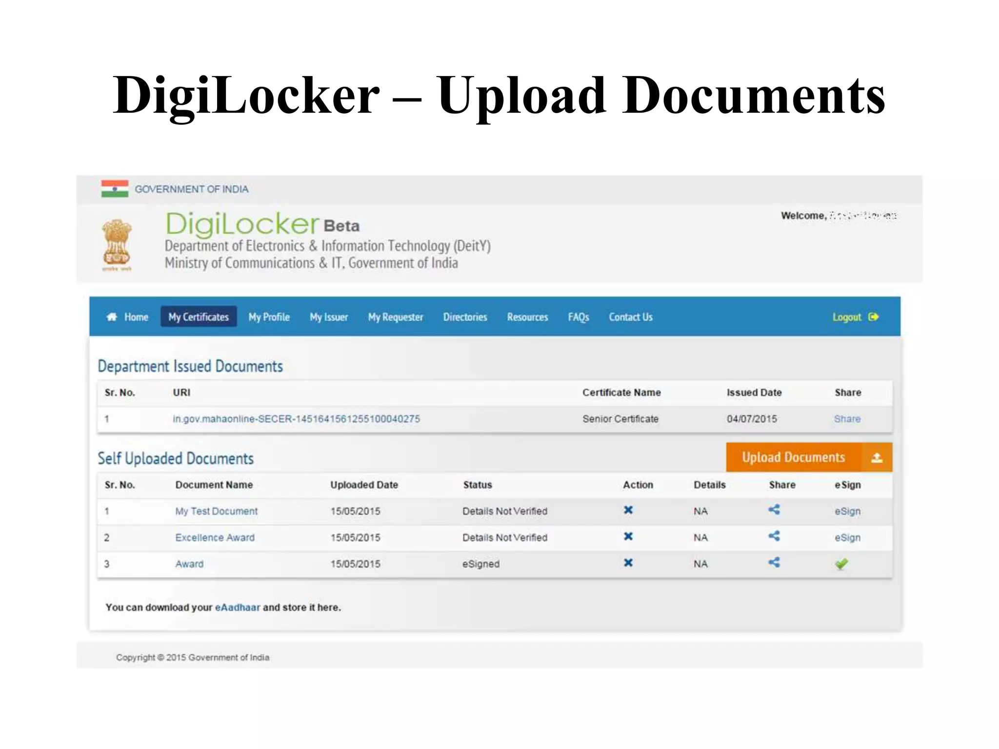 DigiLocker-presentation | PPTX