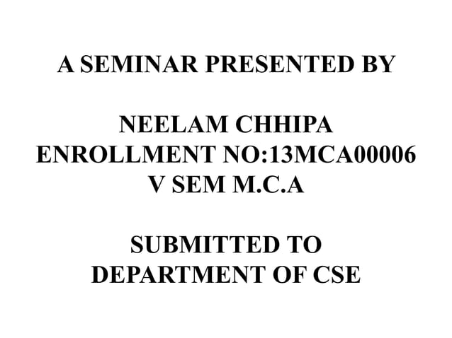 DigiLocker-presentation | PPTX | Technology & Computing