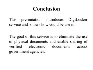 DigiLocker-presentation | PPTX
