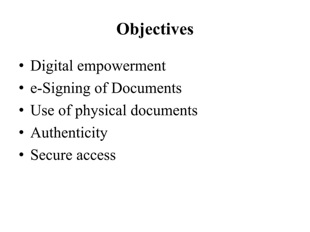 DigiLocker-presentation | PPTX | Technology & Computing