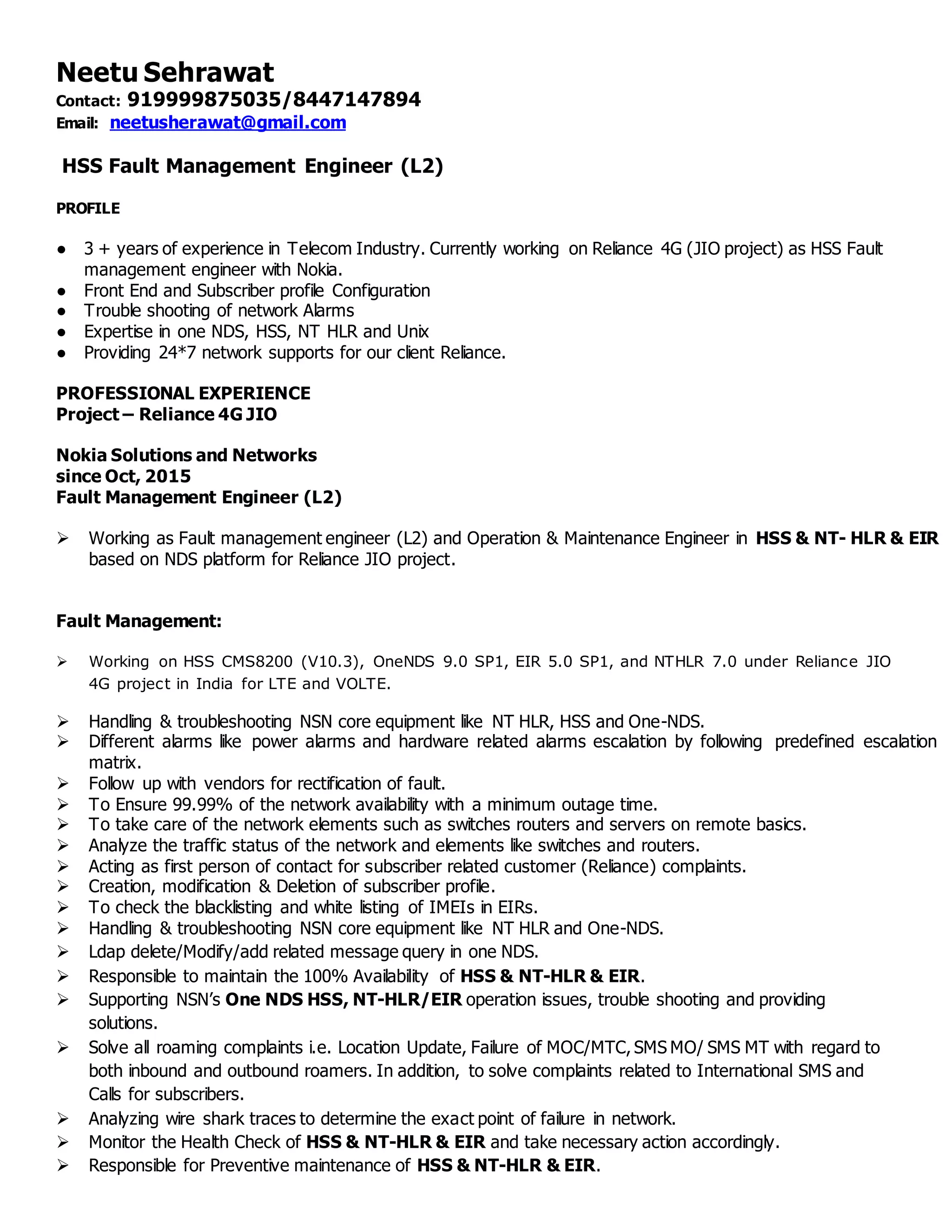 NEETU CV . | DOCX