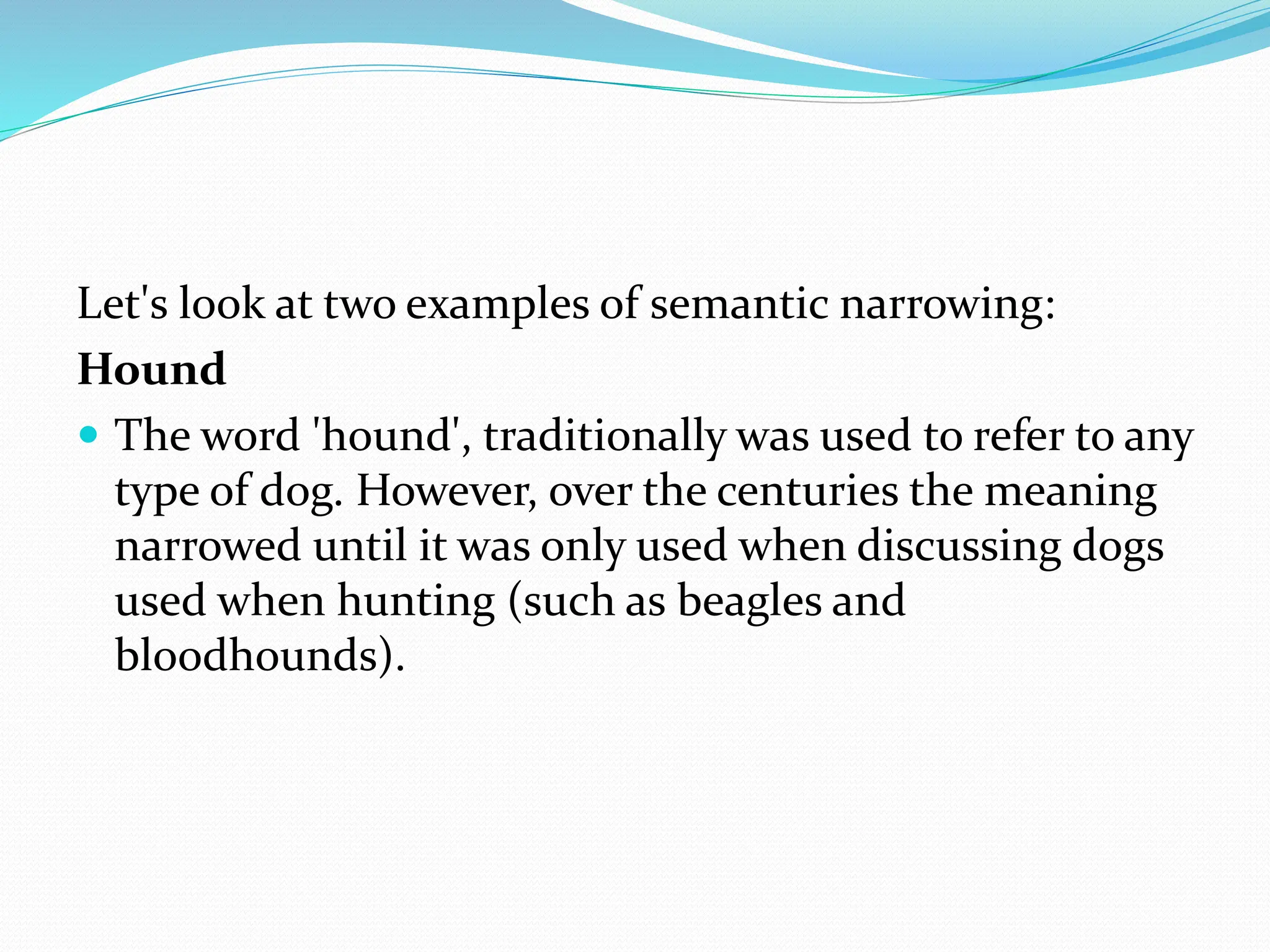Semantics change over period of time In linguistics | PPTX
