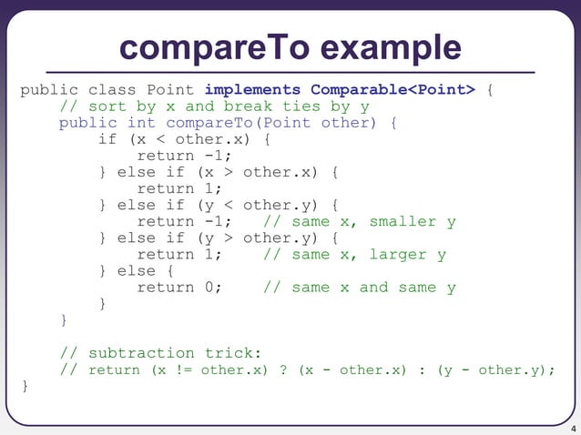 04a-compare in java operator collection.ppt | Free download