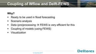 DSD-INT 2017 WFlow - Delft-FEWS coupling - Hegnauer | PDF