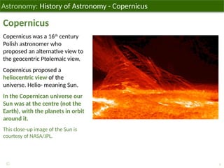 04A005 History of Astronomy - Copernicus | PPTX