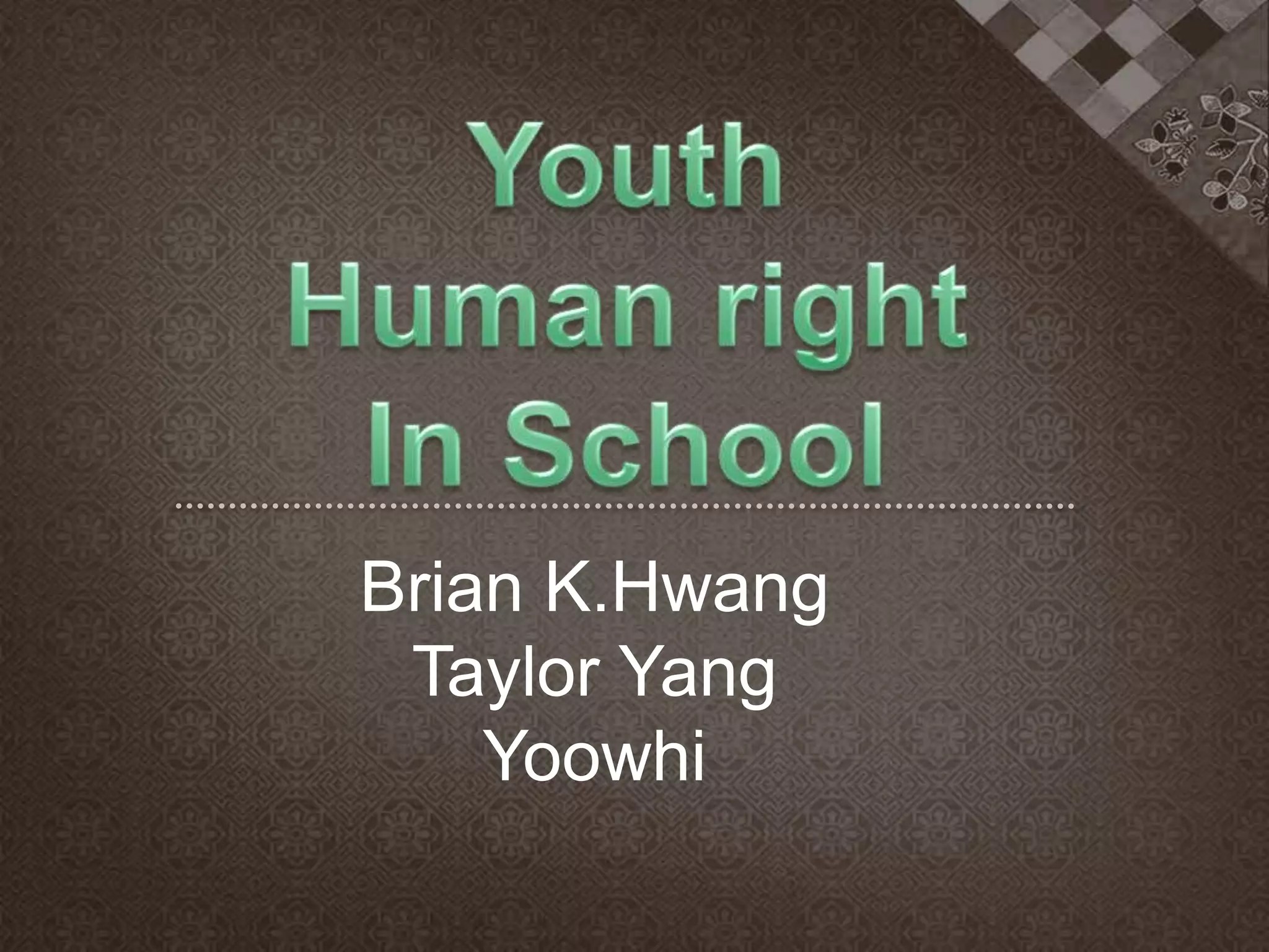 Student's Human rights | PPT