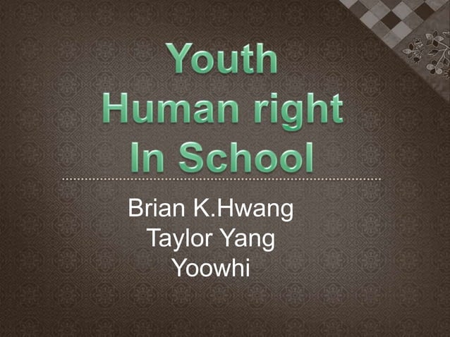 Student's Human rights | PPT