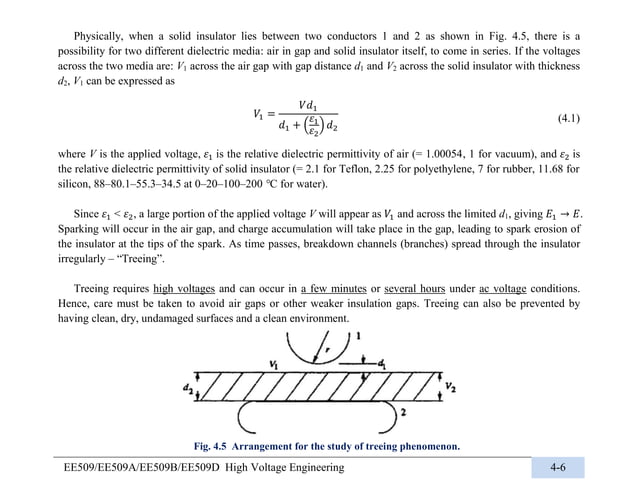 04a Breakdown of Solid Insulation.pdf | Chemistry | Science