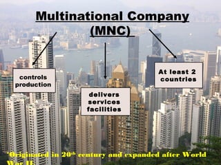 Multinational Corporations and Financial Accounting Framework | PPT