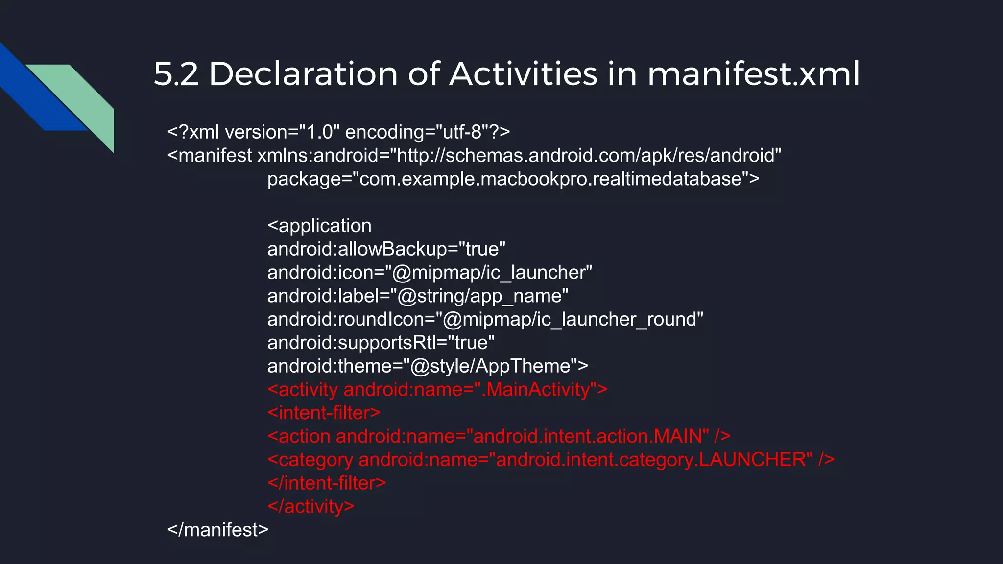 04 activities and activity life cycle | PPTX