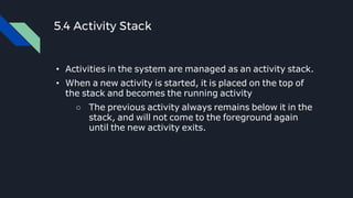 04 activities and activity life cycle | PPT