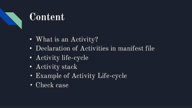 04 activities and activity life cycle