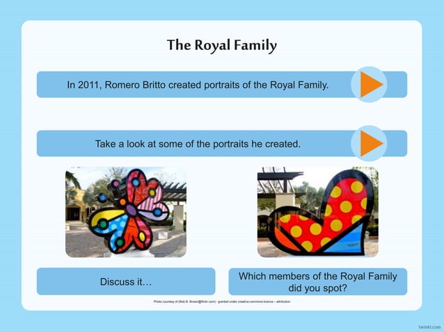 04 Activity - Romero Britto.ppt | Painting | Arts and Crafts