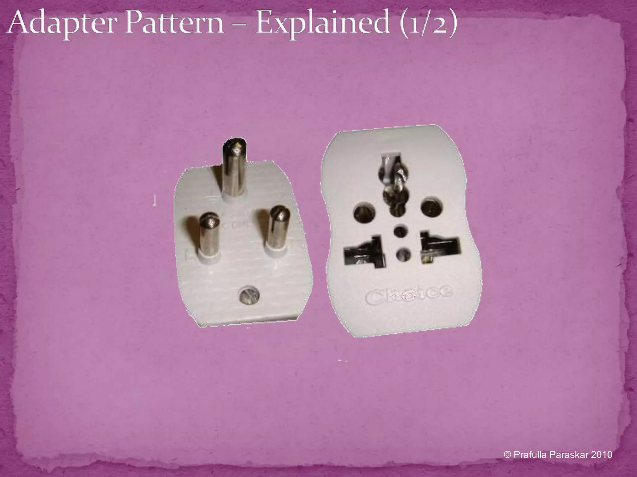 Design Patterns - 04 Adapter and Facade Pattern | PPT