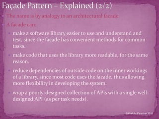 Design Patterns - 04 Adapter and Facade Pattern | PPT