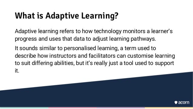 Adaptive Learning: Learning With AI | PDF