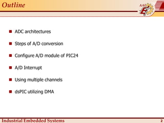 04 adc (pic24, ds pic with dma) | PDF | Operating Systems | Computer Software and Applications