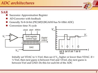 04 adc (pic24, ds pic with dma) | PDF